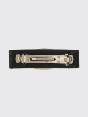FERRAGAMO Vara Bow Calf Leather And Brass Hair Clip