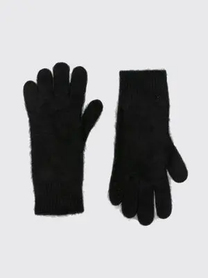Soft Goat Classic Cashmere Gloves With Ribbed Cuffs