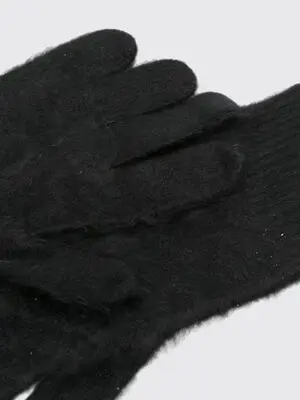 Soft Goat Classic Cashmere Gloves With Ribbed Cuffs