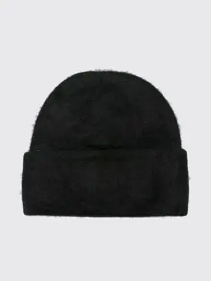 Soft Goat Casual Cashmere Beanie Hat With A Cuffed Brim