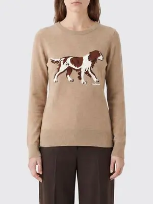 Barbour Cotton And Cashmere Crewneck Jumper With Graphic Print - Multicolor