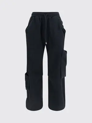 VIVIENNE WESTWOOD Cotton Cargo Jogging Trousers With Embroidered Orb Logo
