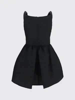 VIVIENNE WESTWOOD Square-neck Cotton Bustier Mini Dress With Thin Straps