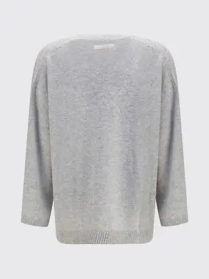Fabiana Filippi Pure Cashmere Cardigan With Knot Charm And Patch Pockets