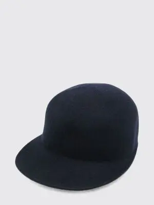 Fabiana Filippi Pure Wool Baseball Cap With Adjustable Strap