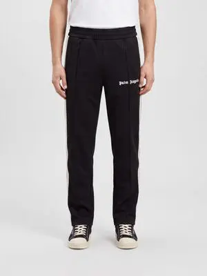 Palm Angels Contrast Embroidered Logo Technical Fabric Tracksuit Bottoms