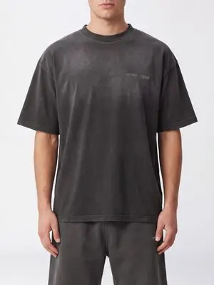REPRESENT Crewneck Cotton T-shirt With Contrast Back Logo