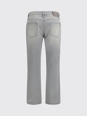 Ermanno Scervino Mid-rise Straight-leg Jeans In Denim With Keychain