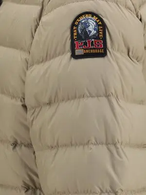 PARAJUMPERS Hooded Quilted Nylon Down Jacket With Zip Closure