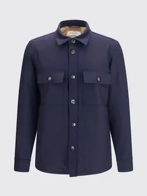 Jacob Cohen Wool Shirt Jacket With Patch Pockets And Buttons