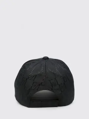 Emporio Armani Tone-on-tone Logo Nylon Baseball Cap