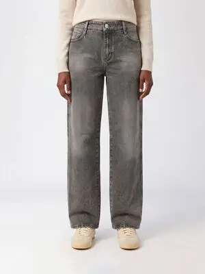 Ermanno Scervino High-waisted Wide-leg Palazzo Jeans In Cotton Denim - Black