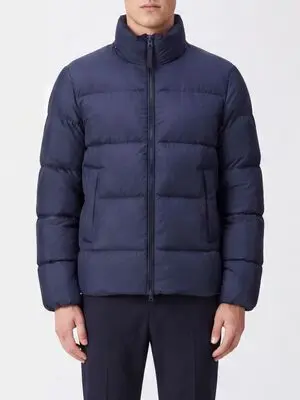 Woolrich Quilted Nylon Down Jacket With High Neck And Zip Closure