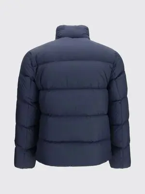 Woolrich Quilted Nylon Down Jacket With High Neck And Zip Closure