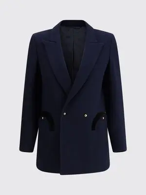 BLAZÉ MILANO Double-breasted Wool Blazer With Peak Lapels