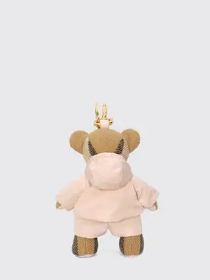 Burberry Thomas Bear Pure Cashmere Keychain With Engraved Ekd Logo