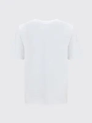 Maison Kitsuné Cotton T-shirt With Contrasting Graphic Print