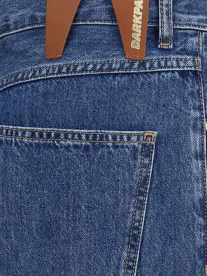DARKPARK High-waisted Wide-leg Five-pocket Jeans - Denim
