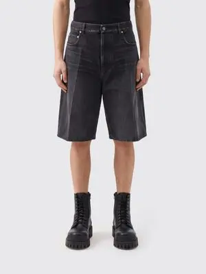 Balenciaga 5-pocket Regular Fit Cotton Denim Shorts