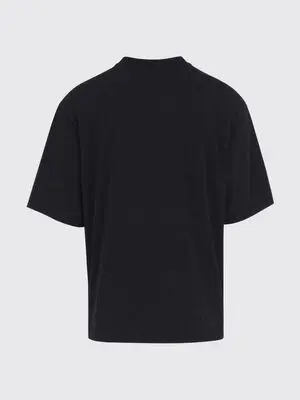 Off-White Arrow Logo Print Cotton Crewneck T-shirt - Black