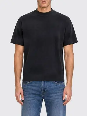 BOSS Cotton Crewneck Short-sleeve T-shirt With Regular Fit - Black