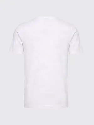 BOSS Cotton Crewneck Short-sleeve T-shirt With Regular Fit - White