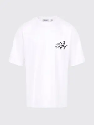 Off-White Arrow Logo Print Short-sleeved Cotton T-shirt
