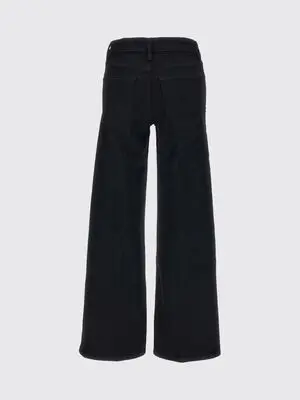 FRAME Le Slim Palazzo High-waisted Wide-leg Jeans In Denim - Black