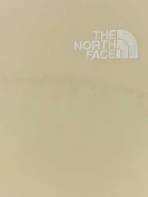 The North Face Water-repellent Cropped Puffer Jacket With Funnel Neck - White