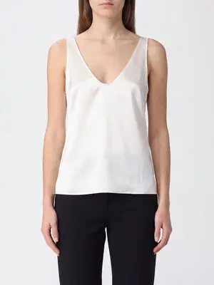 TOM FORD Off-the-shoulder Pure Silk Top With A U-neckline