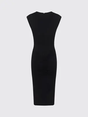Jacquemus Sleeveless Slim-fit Midi Sheath Dress With A Crew Neckline