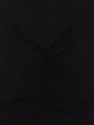Jacquemus Sleeveless Slim-fit Midi Sheath Dress With A Crew Neckline