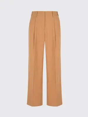 Herno High-waisted Technical Fabric Palazzo Trousers With Pleats