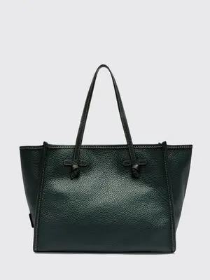 GIANNI CHIARINI Marcella Grained Leather Shoulder Bag Green