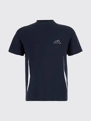 Balenciaga Slim Fit Polyamide T-shirt With Contrast Logo