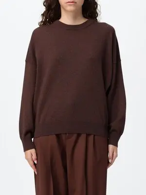 Brunello Cucinelli Dropped Shoulder Pure Cashmere Jumper - Brown