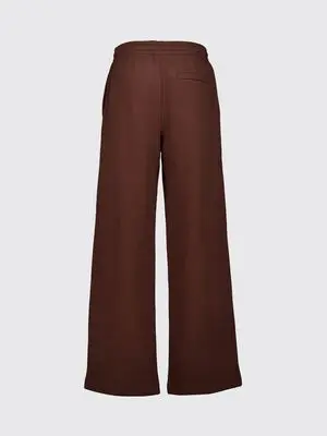 Casablanca Low-rise Wide Leg Jogging Trousers In Cotton And Cashmere
