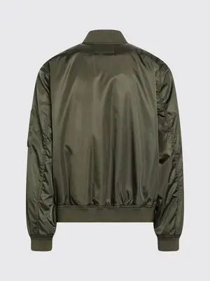 Balenciaga Nylon Bomber Jacket With Zip Closure And Elasticated Cuffs