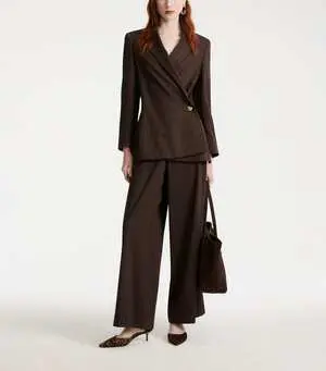 Marella Virgin Wool-blend Blazer