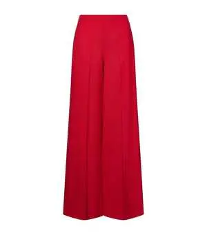 Marella High-rise Wide-leg Trousers