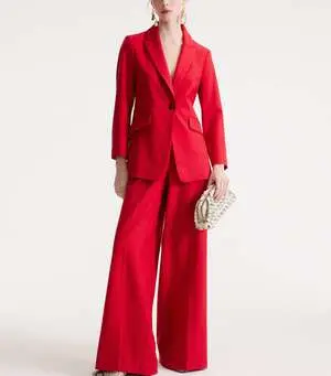 Marella High-rise Wide-leg Trousers