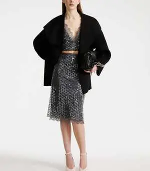 Marella Sequinned Mini Skirt - Grey