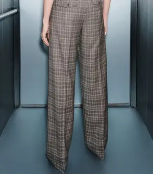 Marella Wool-blend Straight Trousers