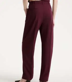 Marella Virgin Wool-blend Tailored Trousers
