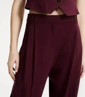 Marella Virgin Wool-blend Tailored Trousers