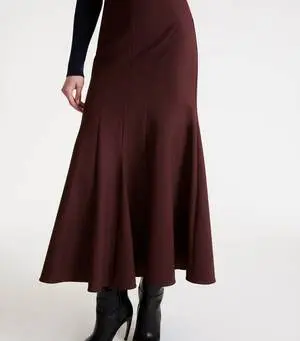 Marella Stretch-wool Mermaid Skirt