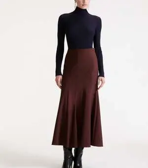 Marella Stretch-wool Mermaid Skirt
