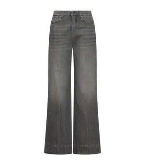 Marella Mid-rise Wide-leg Trousers