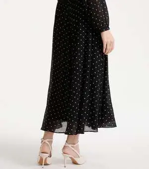 Marella Polka-dot Maxi Skirt