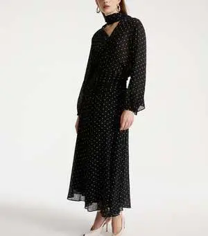 Marella Polka-dot Maxi Skirt